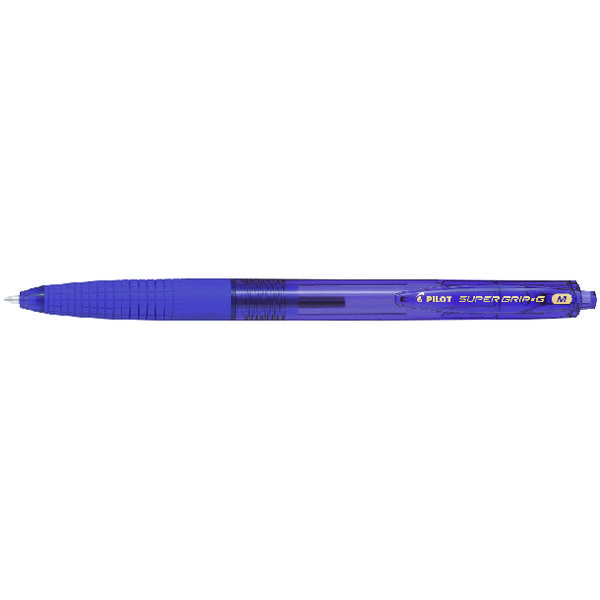 PILOT SUPER GRIP G BALLPOINT VIOLET PK12 | GTS Direct